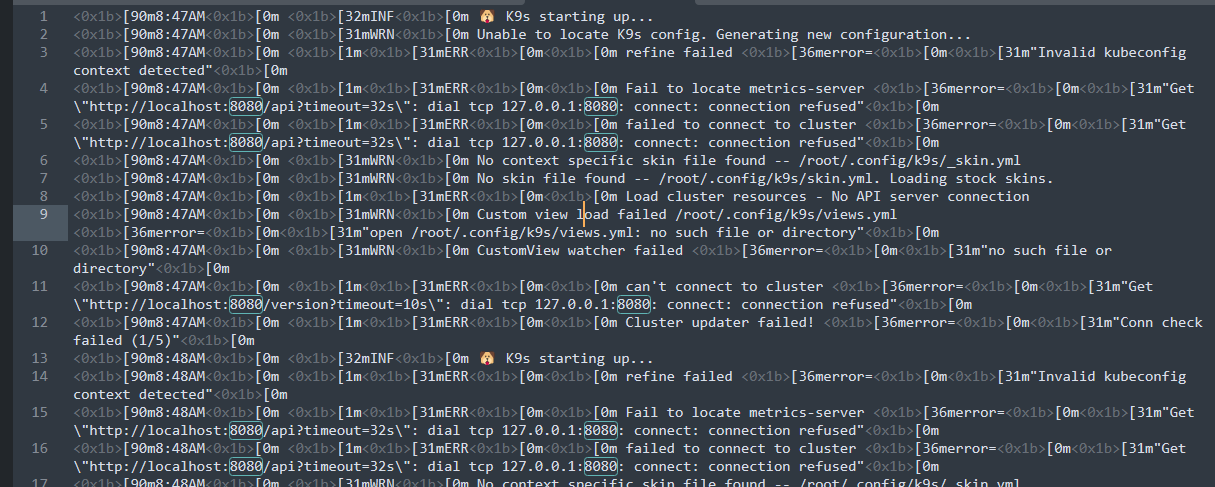 Using with K3S · Issue #1671 · derailed/k9s · GitHub