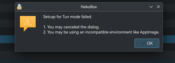 开机自启启动的nekoray不能启动TUN模式 · Issue #764 · MatsuriDayo/nekoray · GitHub