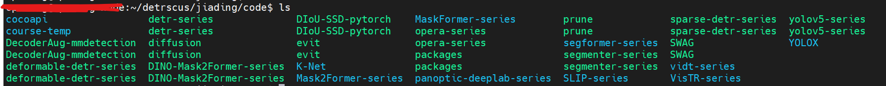 The folders (and the files under the folder) shown correctly on the web interface are shown as ...