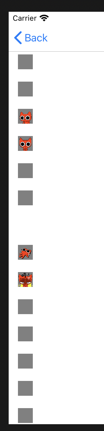 [Bug] Animated Images disappear in listview after scrolling · Issue #9341 · xamarin/Xamarin ...