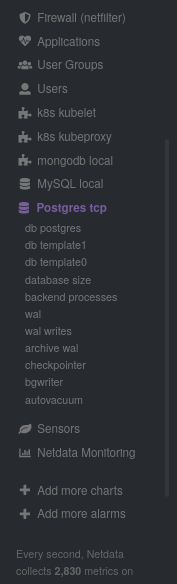 How to enable only one postgres instance/chart ? · Issue #8253 · netdata/netdata · GitHub