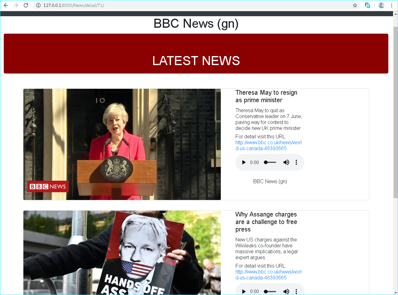 Github Areeba Seher04python Django Web Newsreader Newsreader Is An Application Created With