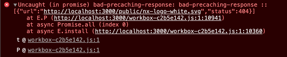 bad-precaching-response for public directory · Issue #123 · shadowwalker/next-pwa · GitHub