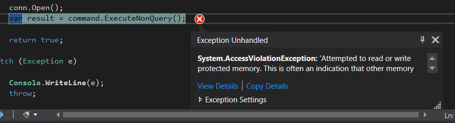 System.AccessViolationException · Issue #2 · lampenlampen/PrivateWiki · GitHub