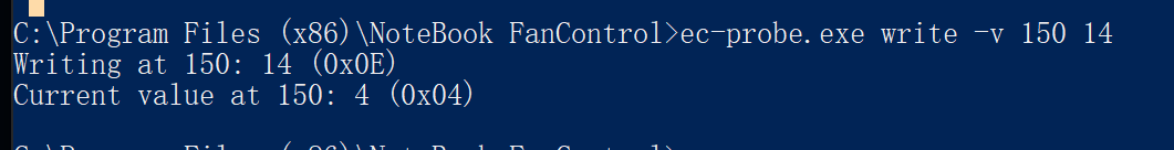 ec-probe.exe write bug · Issue #1175 · hirschmann/nbfc · GitHub