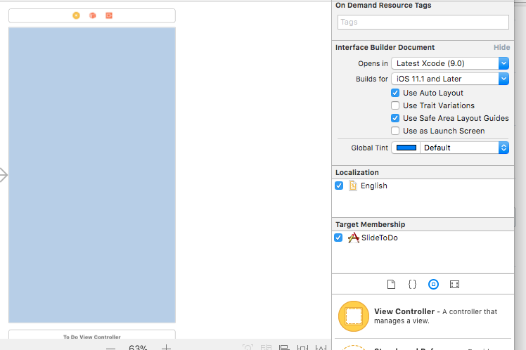 XCode 9 error: Compiling IB documents for earlier than iOS 7 is no longer supported · Issue ...