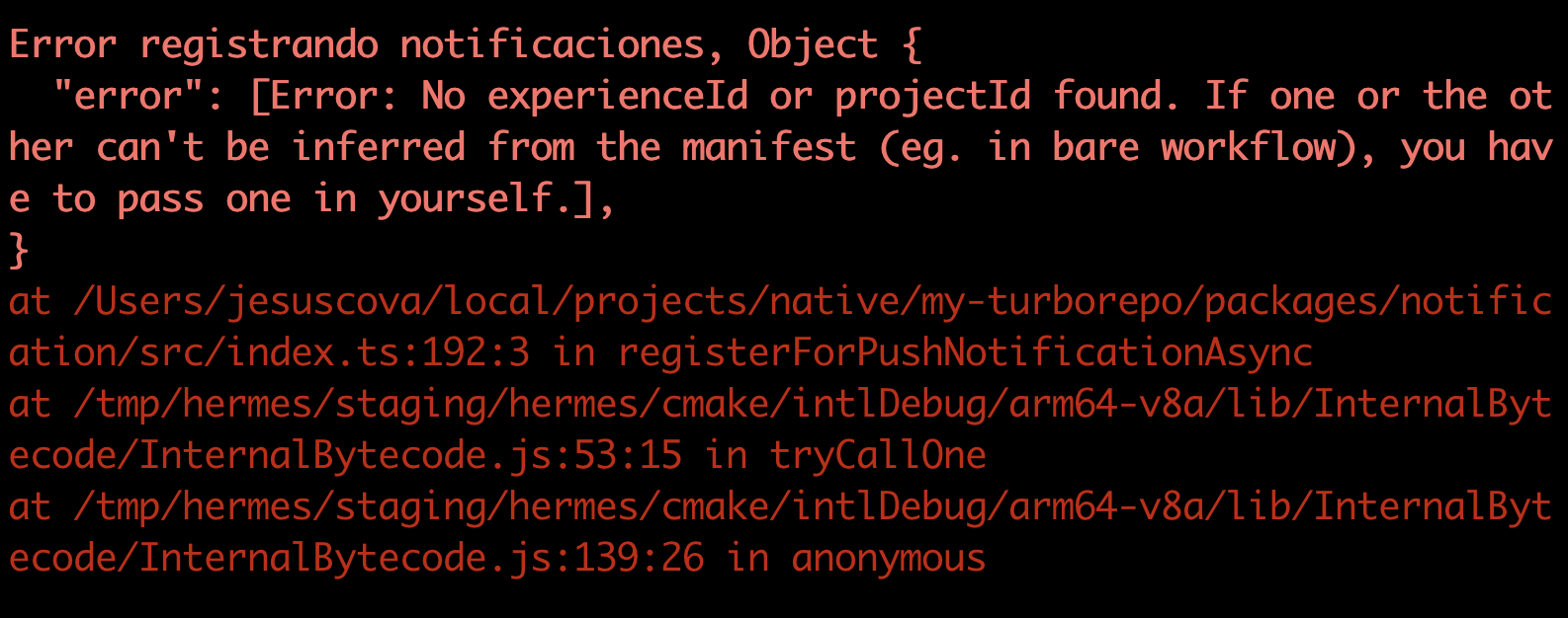 expo notifications bug · Issue #18109 · expo/expo · GitHub