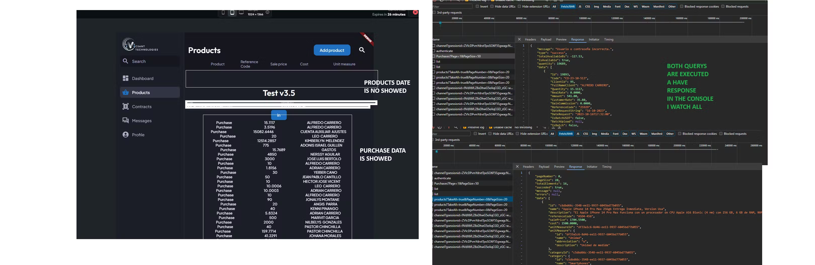 Error List View or JSON Path with two queries results are returned, but only one query is shown ...