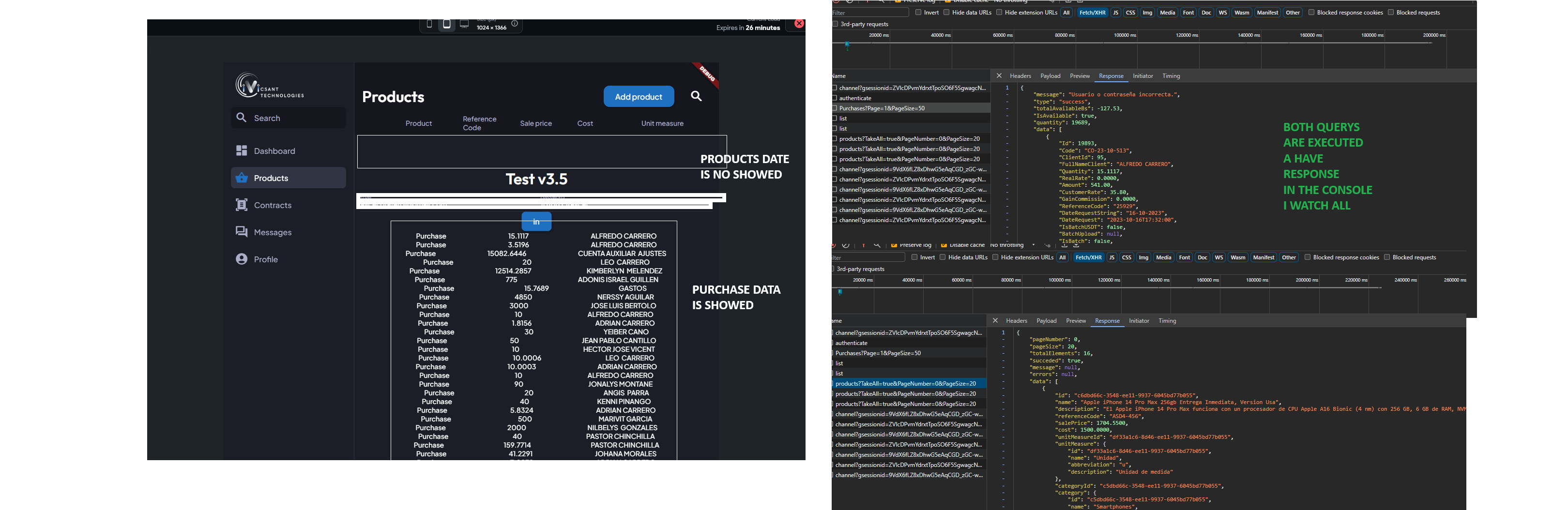 Error List View or JSON Path with two queries results are returned, but only one query is shown ...