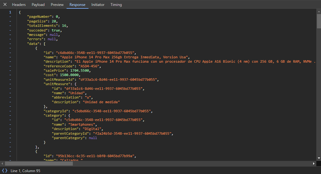 Error List View Or Json Path With Two Queries Results Are Returned But Only One Query Is Shown