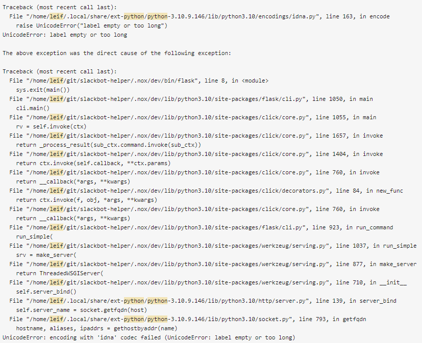 can't serve on unix socket if directory starts with `.` · Issue #2595 · pallets/werkzeug · GitHub