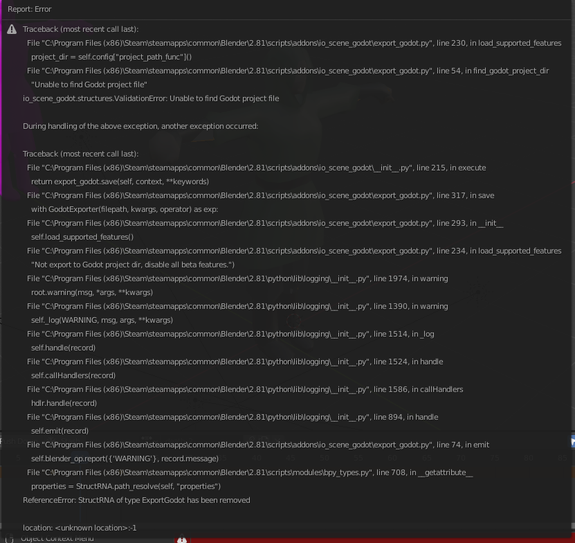 cannot export mesh with armature · Issue #324 · godotengine/godot-blender-exporter · GitHub