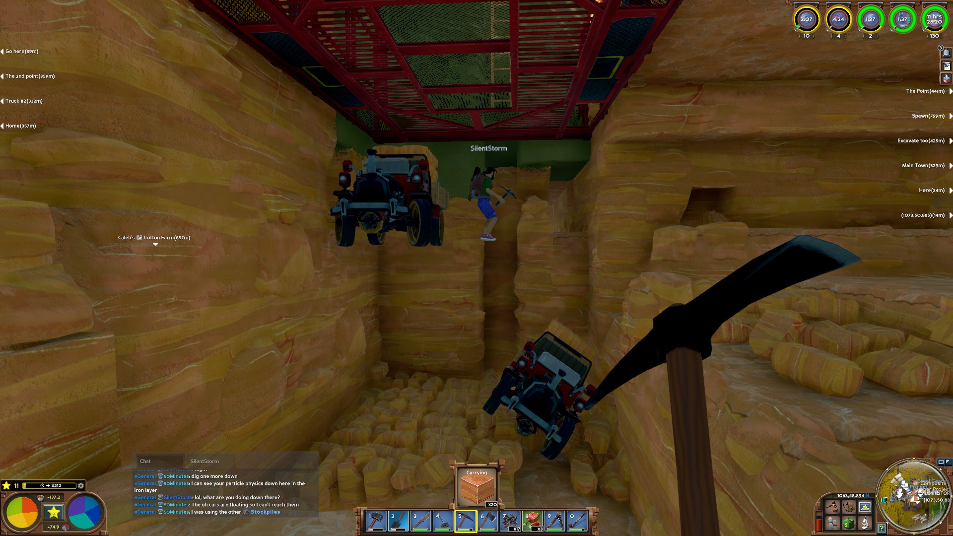 USER ISSUE: Industrial elevator glitch · Issue #23292 · StrangeLoopGames/EcoIssues · GitHub