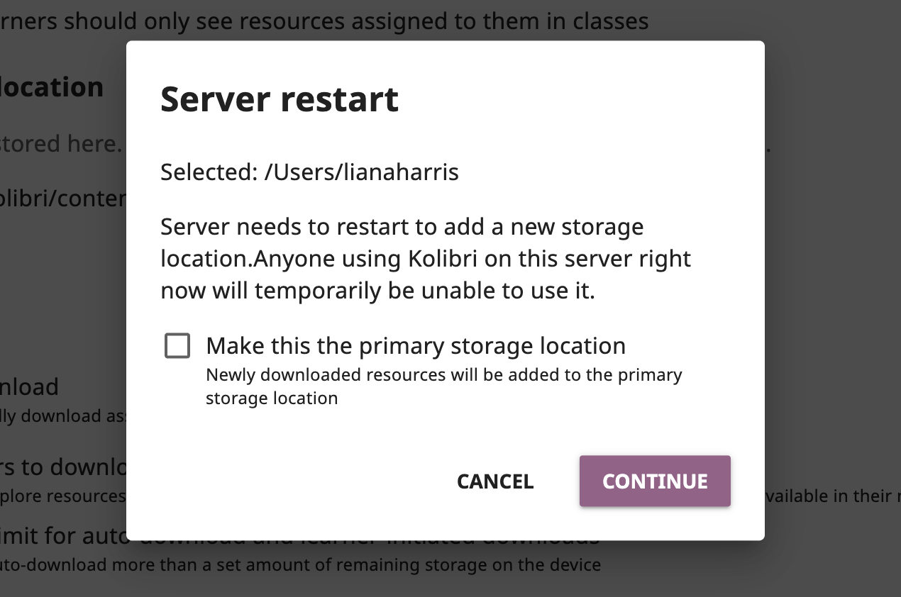 Missing space between sentences in modal · Issue #10513 · learningequality/kolibri · GitHub