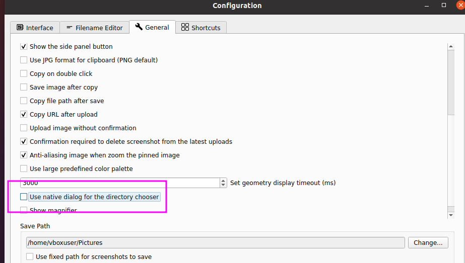 Cannot change save path · Issue #2976 · flameshot-org/flameshot · GitHub