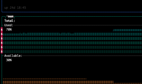 [BUG] Flashy text next to mem · Issue #585 · aristocratos/btop · GitHub
