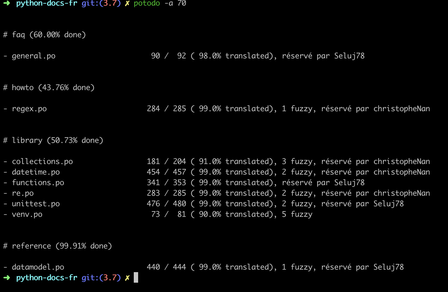 Je travaille sur library/venv.po · Issue #576 · python/python-docs-fr ...