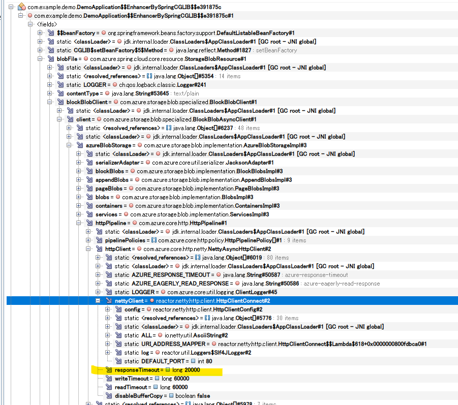 [BUG] Spring Cloud Azure `spring.cloud.azure.client.http.connect-timeout` does not override ...