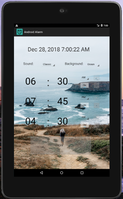Github Dan 77 Alarmclock Android Java This Was An Alarm Clock Application That I Created For
