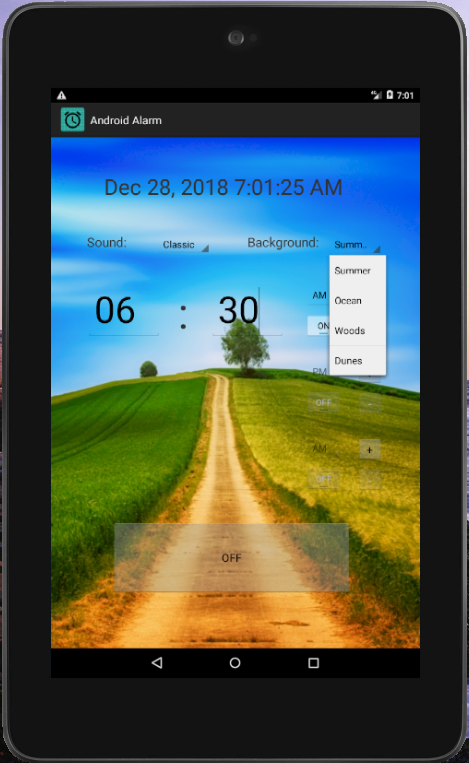 Github Dan 77 Alarmclock Android Java This Was An Alarm Clock