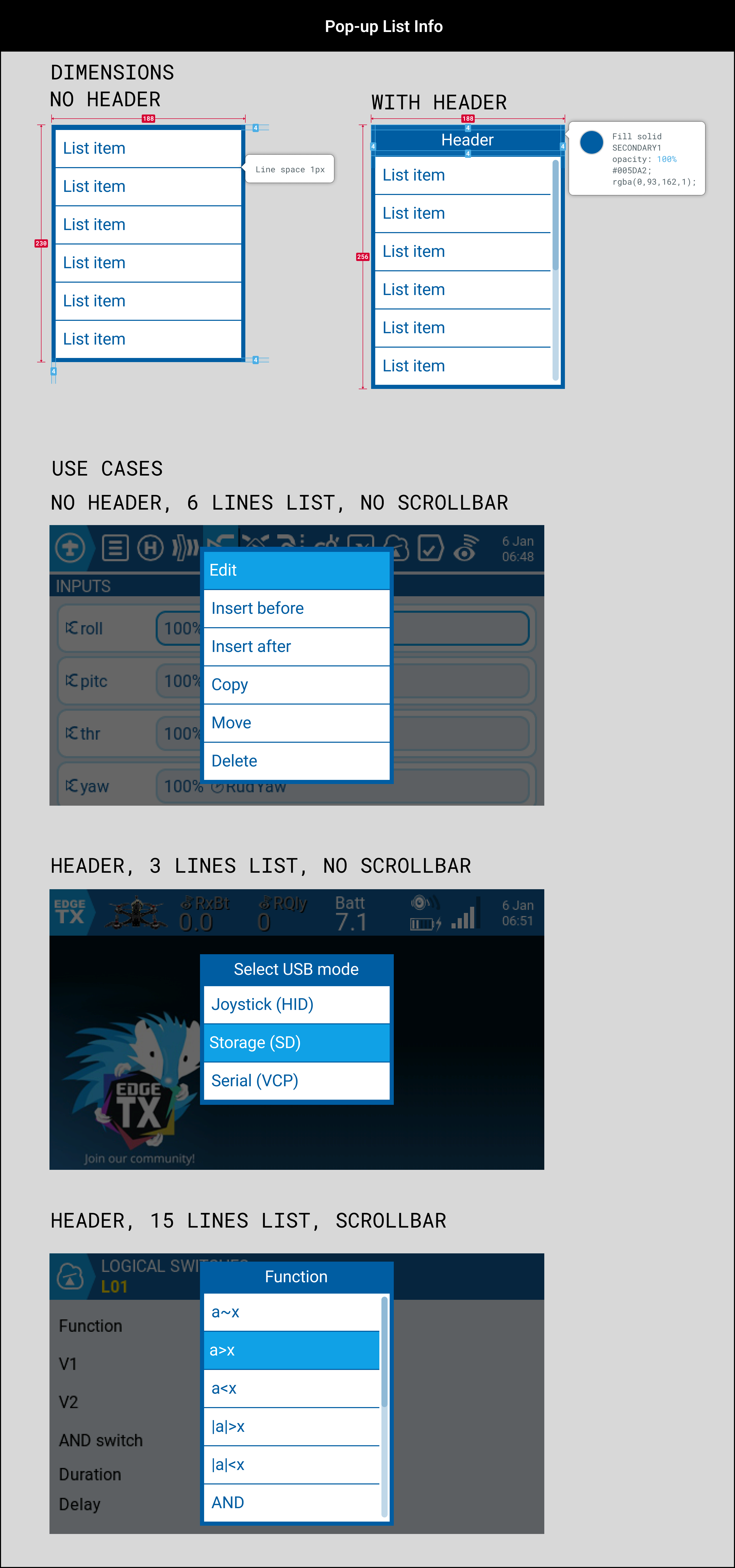 UI 2.9 Pop-up List styling · Issue #3263 · EdgeTX/edgetx · GitHub