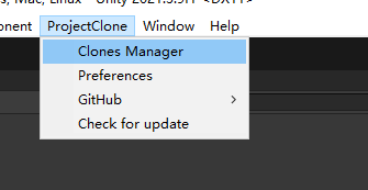 GitHub - hankangwen/ProjectClone: Unity多开方案：Use mklink to create ...