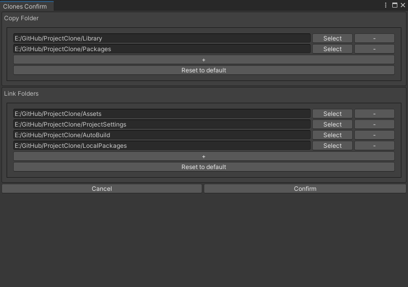 GitHub - hankangwen/ProjectClone: Unity多开方案：Use mklink to create ...