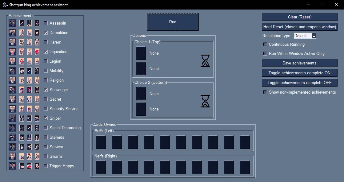 GitHub - jonathan-attard/Shotgun-King-Achievement-Hunter: A simple assistant to get most ...
