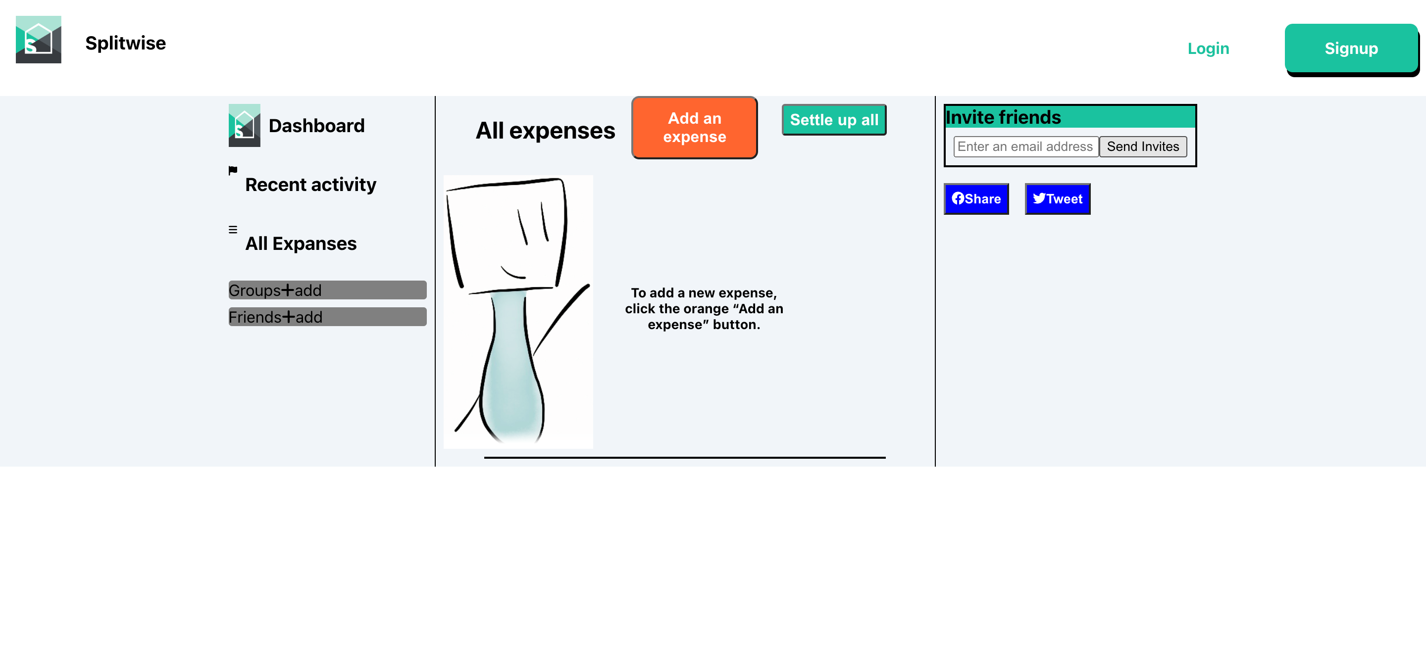 GitHub - sushmita2109/expanse-manager: This application help you to split bill with your friends.