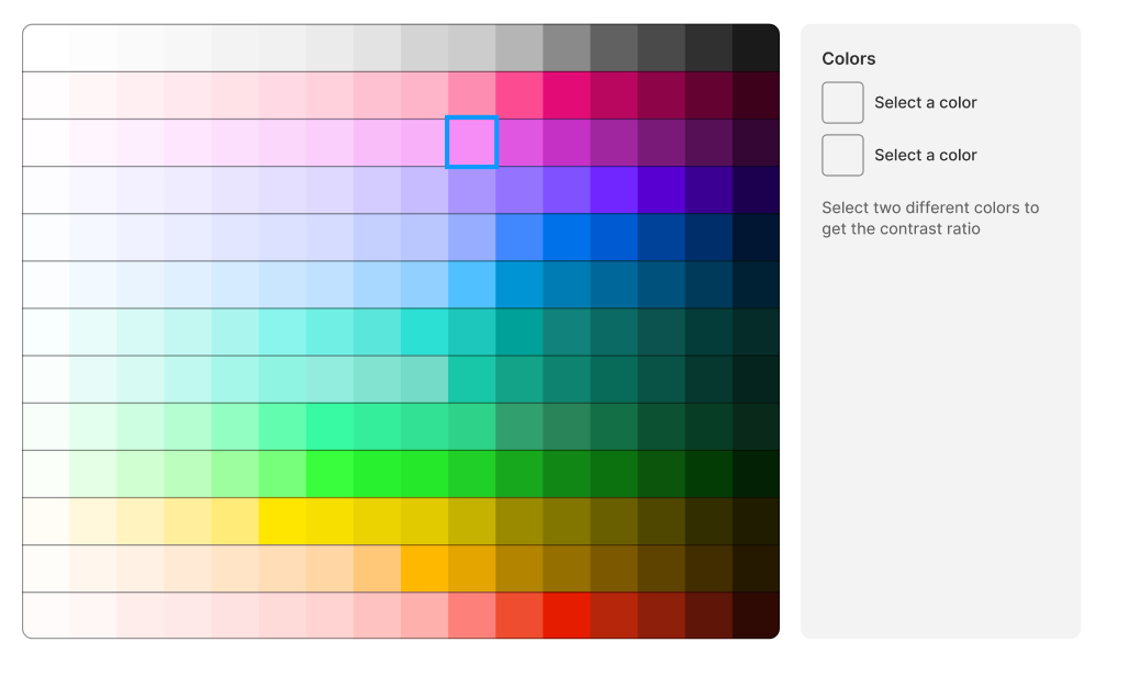 Create interactive `Color` palette · Issue #10410 · Shopify/polaris ...