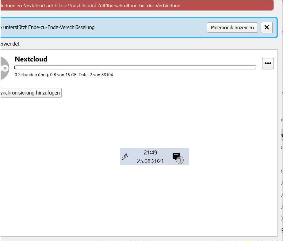 VFS sync never finishes, network connection times out · Issue #3720 · nextcloud/desktop · GitHub