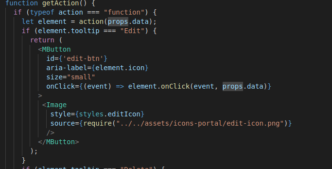 Change icon on editable with another component (like button) · Issue #1964 · mbrn/material-table ...