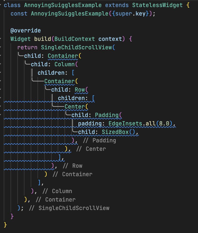 Ability to disable warning squiggles temporarily · Issue #4765 · Dart-Code/Dart-Code · GitHub