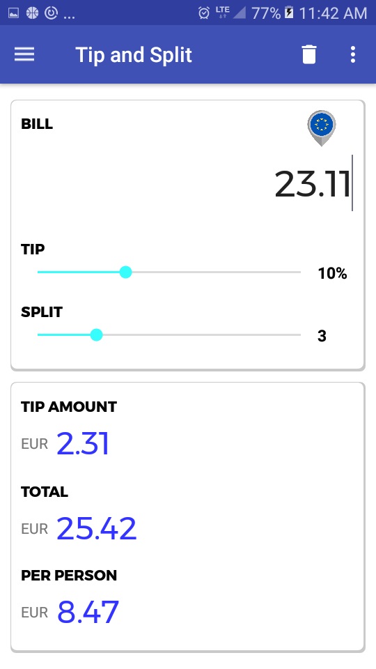 GitHub - rasa0873/TipAndSplit: Tip and Split is a tip and check payout calculator app. It is ...