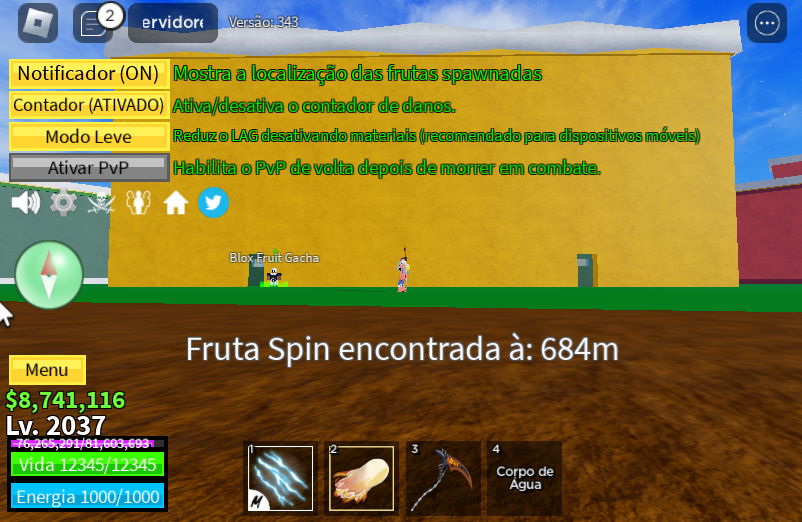 GitHub - euyogi/Prototipo-YogiNotificadorFruta: Um notificador de frutas para o jogo Blox Fruits ...