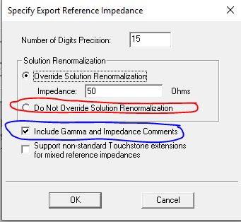 BUG in touchstone-parser: Erroneously parses Z0 as 0.0, despite its 50 ...