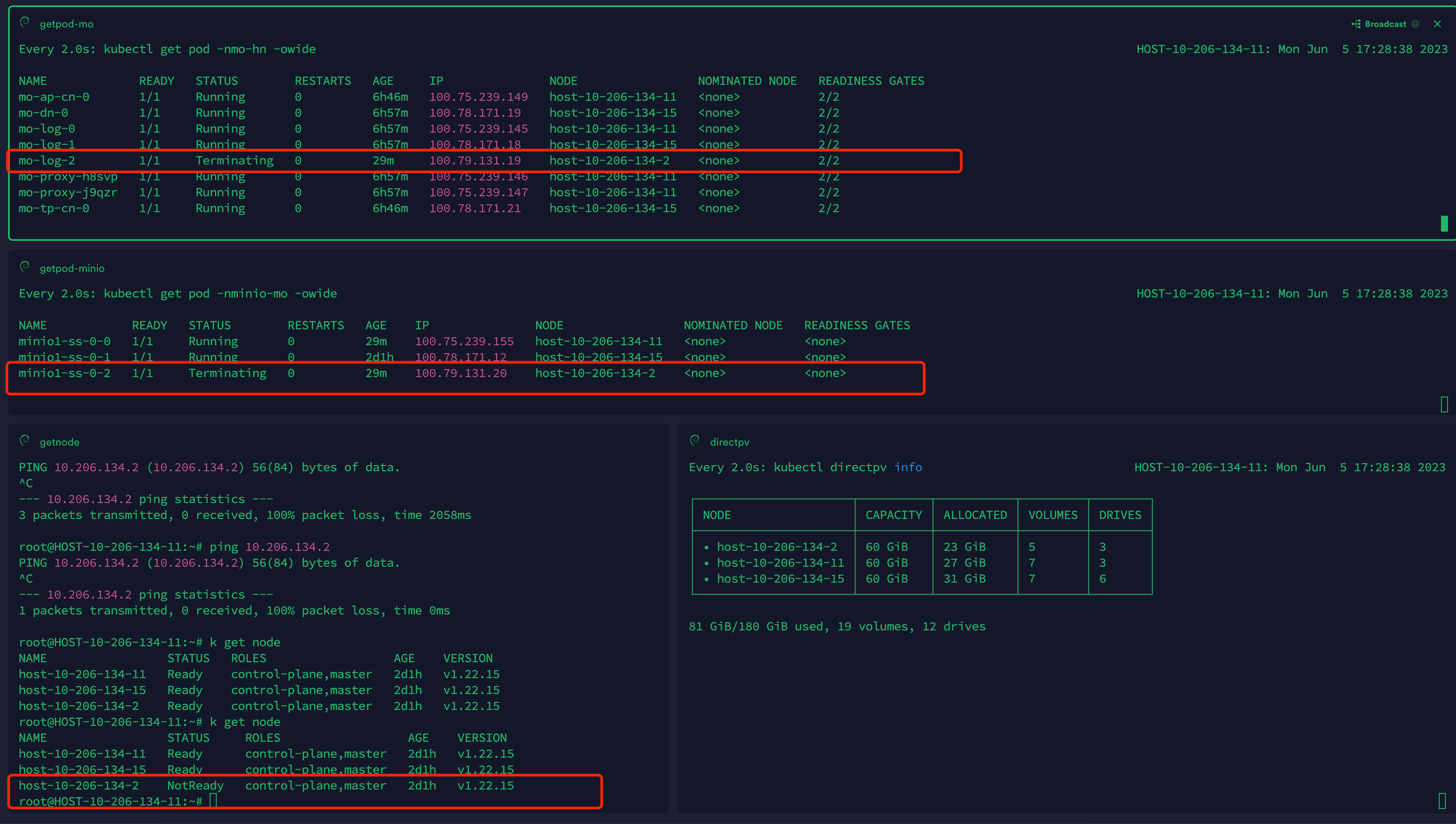 [Bug]: HA issue: MO failed to restore after 2 nodes shutdowned and restarted · Issue #9871 ...