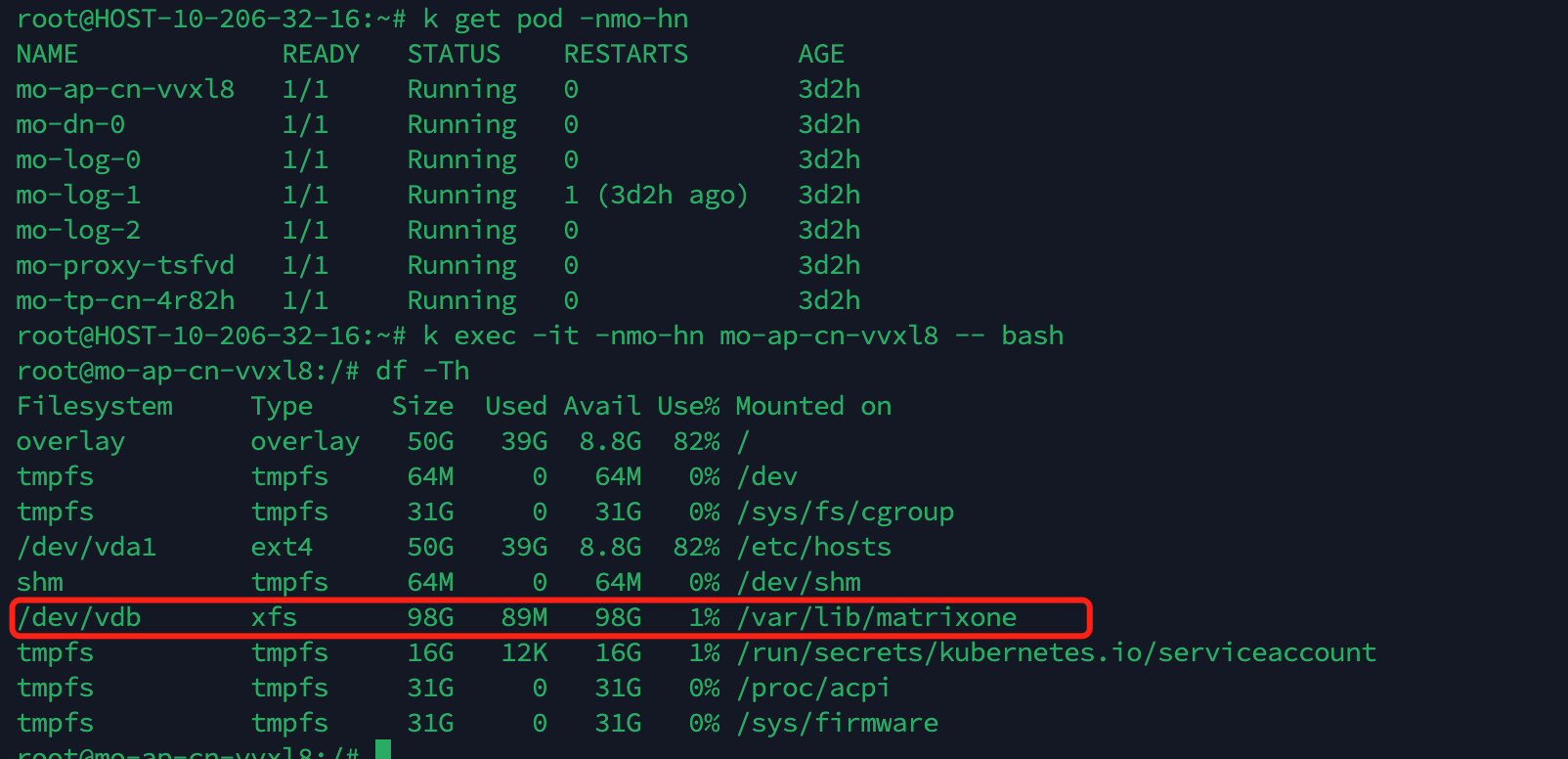 [Feature Request]: Support changing cacheVolume of cn and dn after mo is deployed · Issue #9335 ...