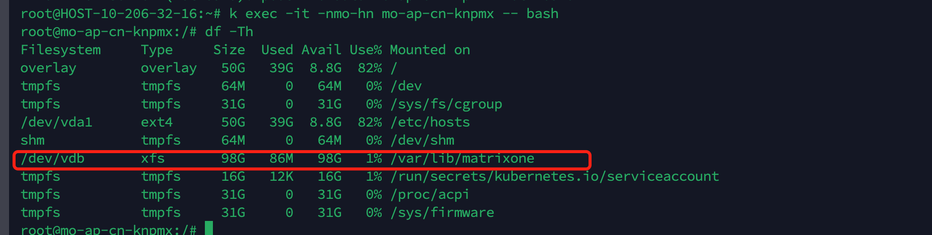 [Feature Request]: Support changing cacheVolume of cn and dn after mo is deployed · Issue #9335 ...