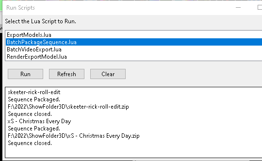 Batch Packager? - Using a ui similar to batch render, batch package each sequence · Issue #3419 ...