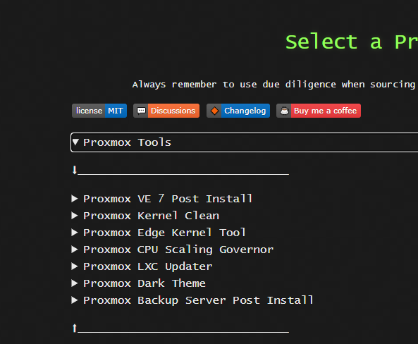 README.md Formatting Appears Broken · Issue #607 · tteck/Proxmox · GitHub