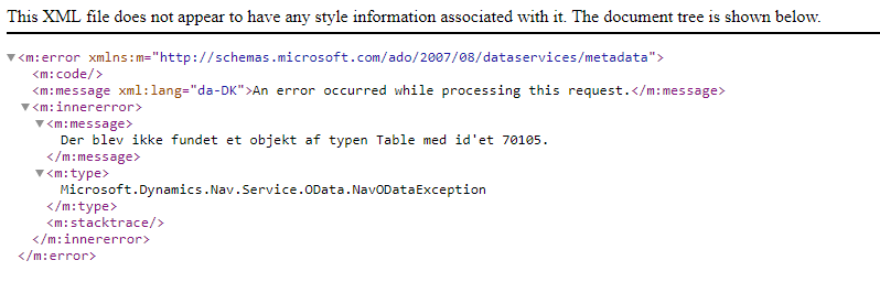 Query - OData Filter does not work with new table/query · Issue #4563 · microsoft/AL · GitHub