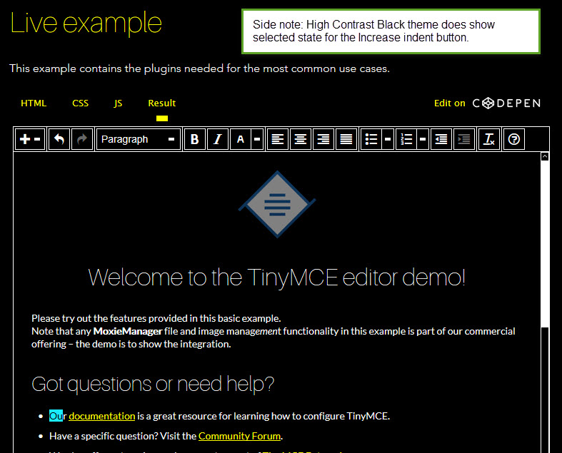 Accessibility Selected Toolbar Buttons Are Not Distinguishable From Other Buttons In Hc Theme