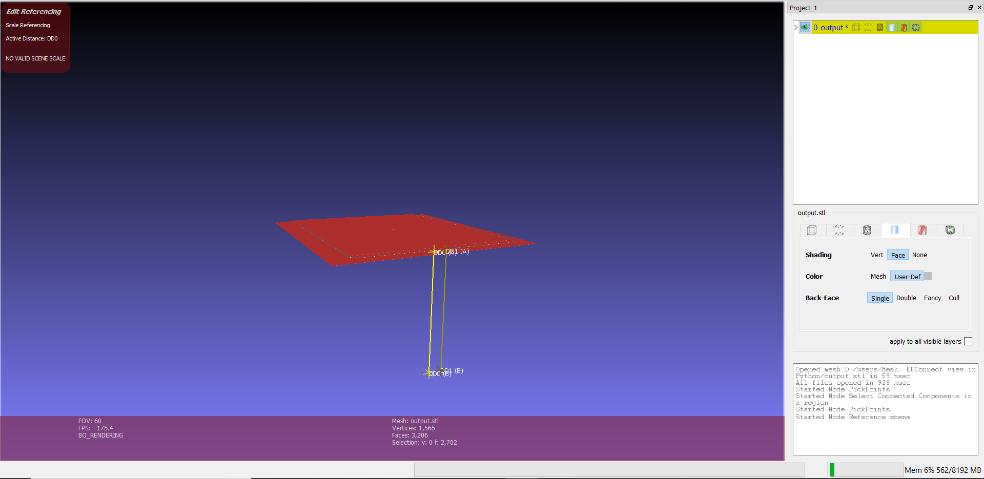 Crash on Reference scene -> scale reference operations · Issue #435 · cnr-isti-vclab/meshlab ...