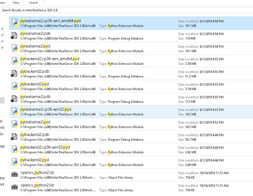 Are there any sample code for Intel® RealSense™ cameras with python ...
