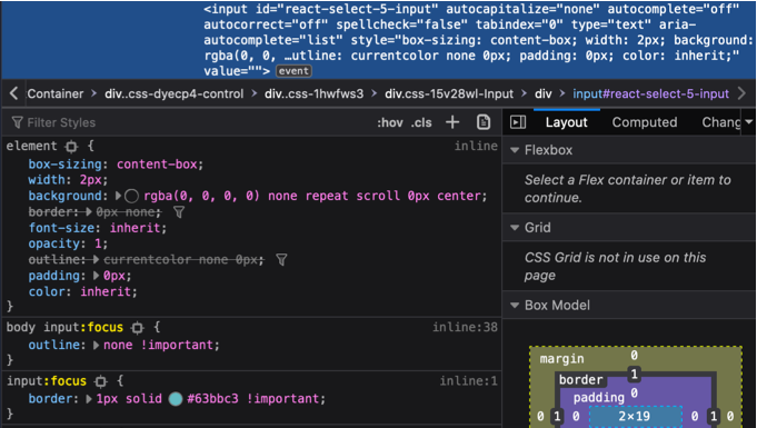 border around search input · Issue #3974 · JedWatson/react-select · GitHub