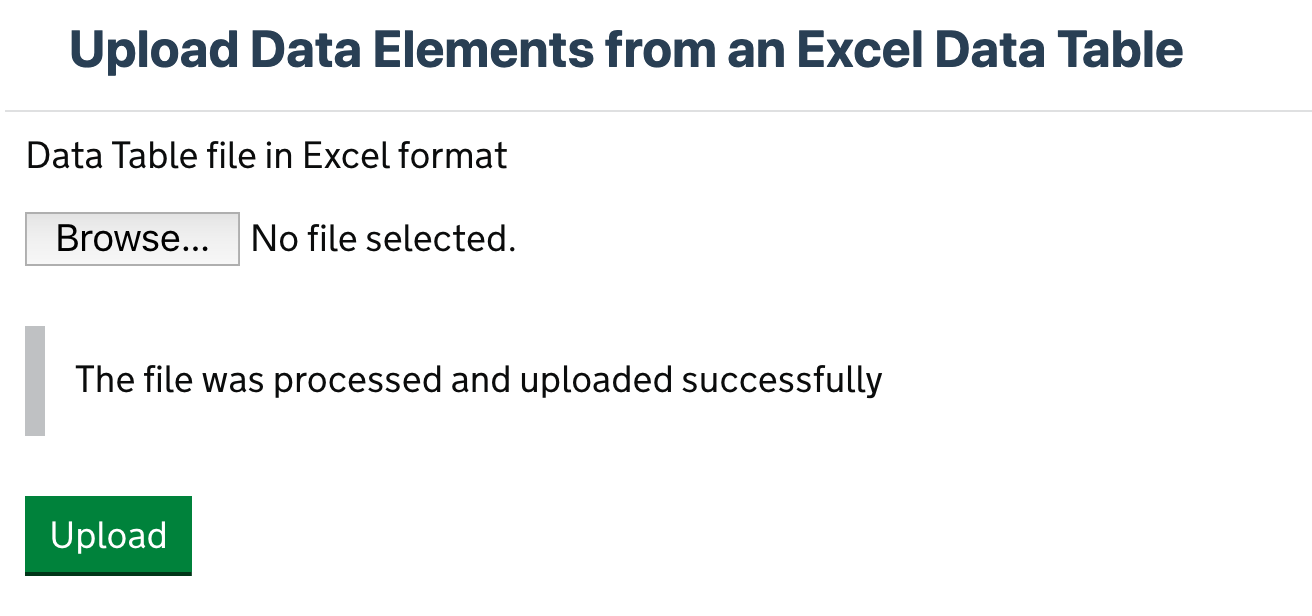 [Data Tables Upload] – Incorrect feedback on erroneous file upload ...