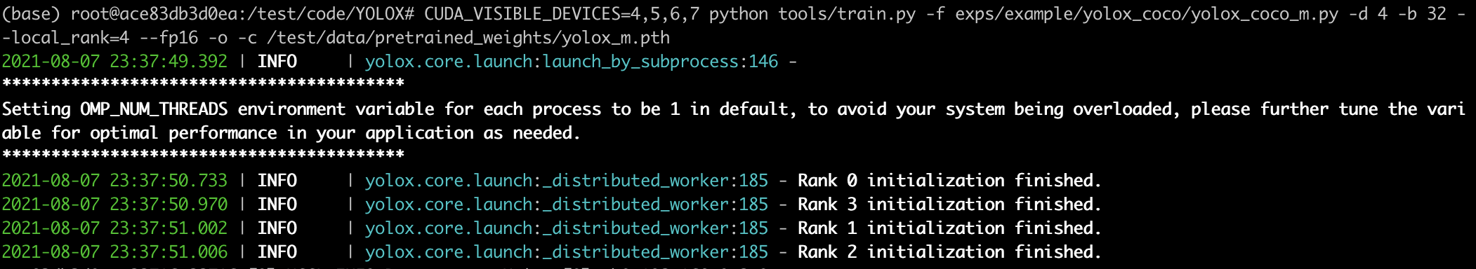 如何指定gpu训练 · Issue #410 · Megvii-BaseDetection/YOLOX · GitHub