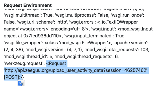 Record Request Body For Outliers · Issue 307 · Flask Dashboardflask Monitoringdashboard · Github 