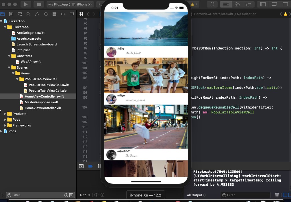 GitHub - omeersaahin/FlickerApp: Flicker App- Swift.